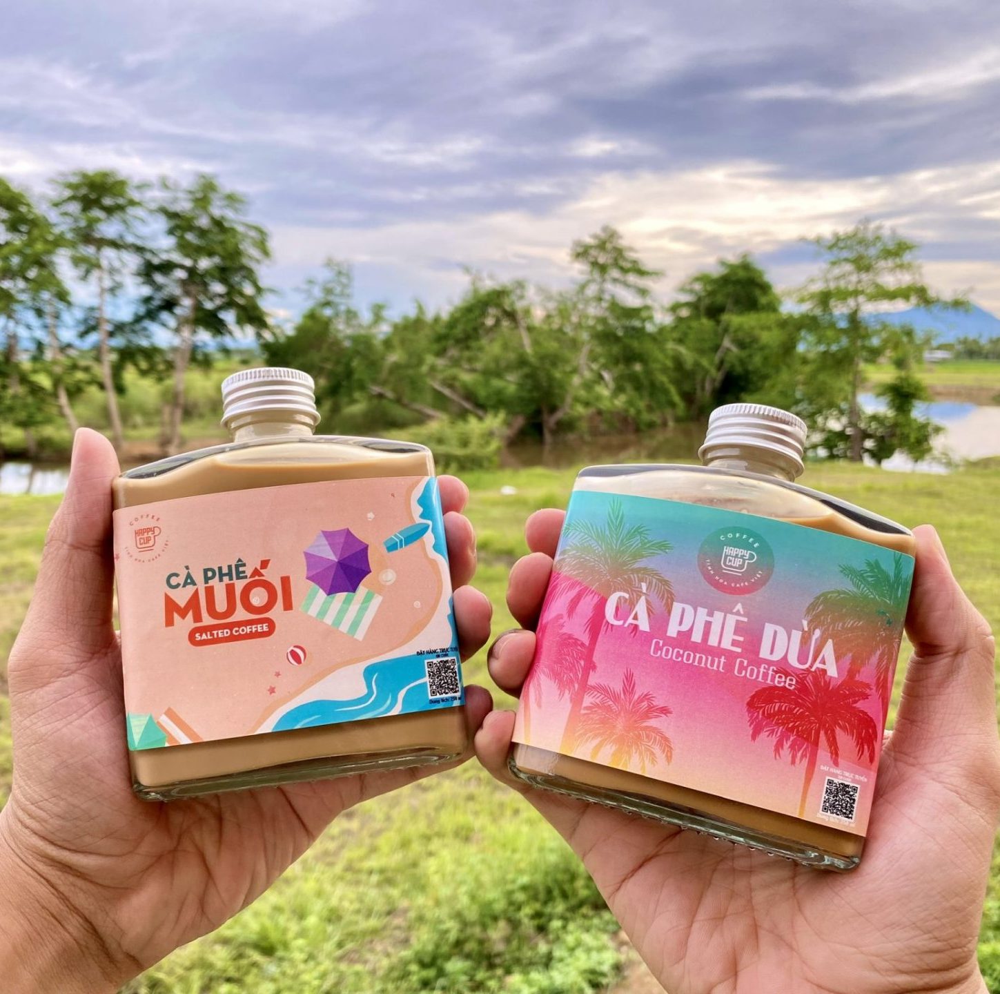 CÀ PHÊ DỪA - CÀ PHÊ MUỐI BỘ ĐÔI HOÀN HẢO CHO MÙA HÈ - THU - HappyCup